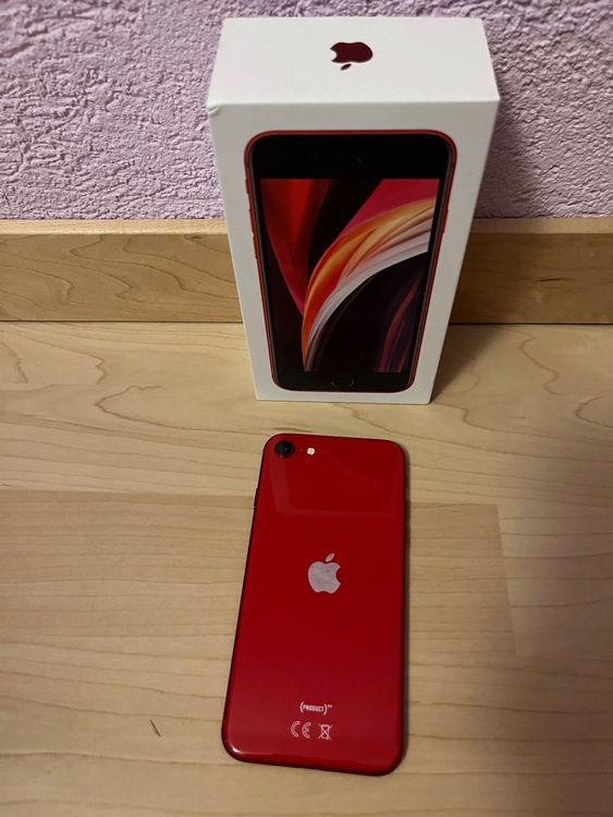 iPhone SE 2020 Product Red 64GB & Etui | Kaufen auf Ricardo