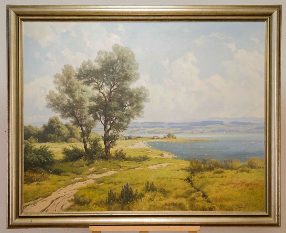 Edwin Paul BACHMANN (1896-1971) grosses Gemälde | Kaufen auf Ricardo