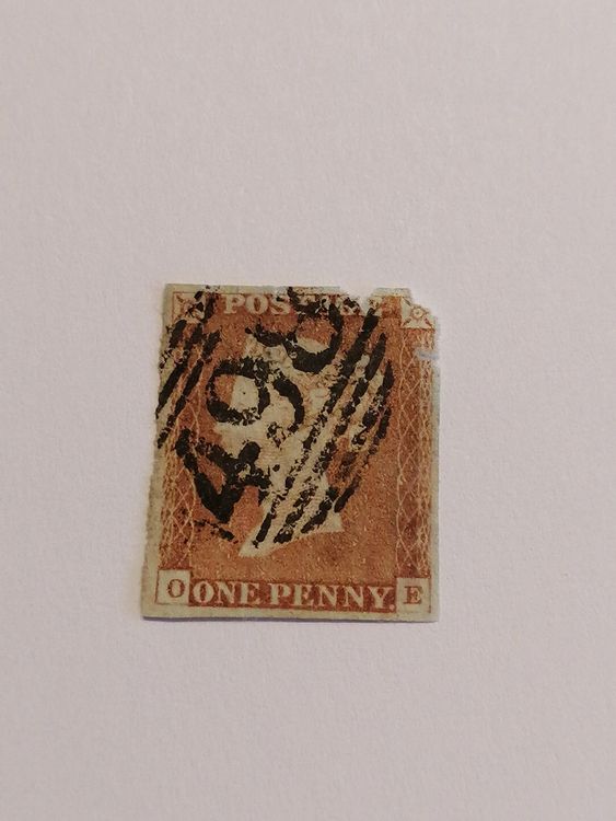 One Penny Red 1841 (Gebraucht) in Happerswil für CHF 0.5 – mit ...