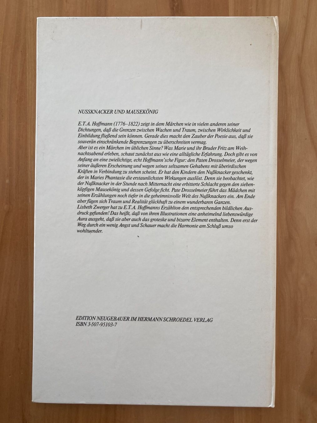 NUSSKNACKER UND MÄUSEKÖNIG - Bilderbuch für Erwachsene (Gebraucht) in Subingen für CHF 14 – mit ...