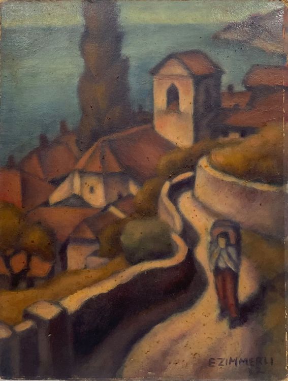 Interessantes Gemälde aus den 30er Jahren Signiert | Kaufen auf Ricardo