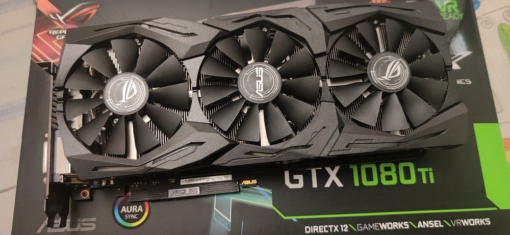 ASUS GeForce ROG STRIX GTX 1080TI O11G GAMING (Gebraucht) in ...
