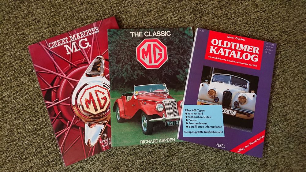 MG Bücher Konvolut - Klassiker für Oldtimer Fans! (Gebraucht) in ...