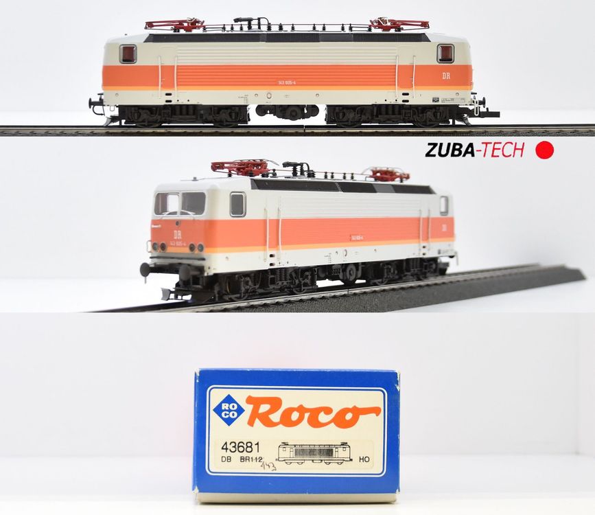 Roco 43681 E-Lok BR 143 der DR H0 GS Digital mit OVP (Gebraucht) in für ...