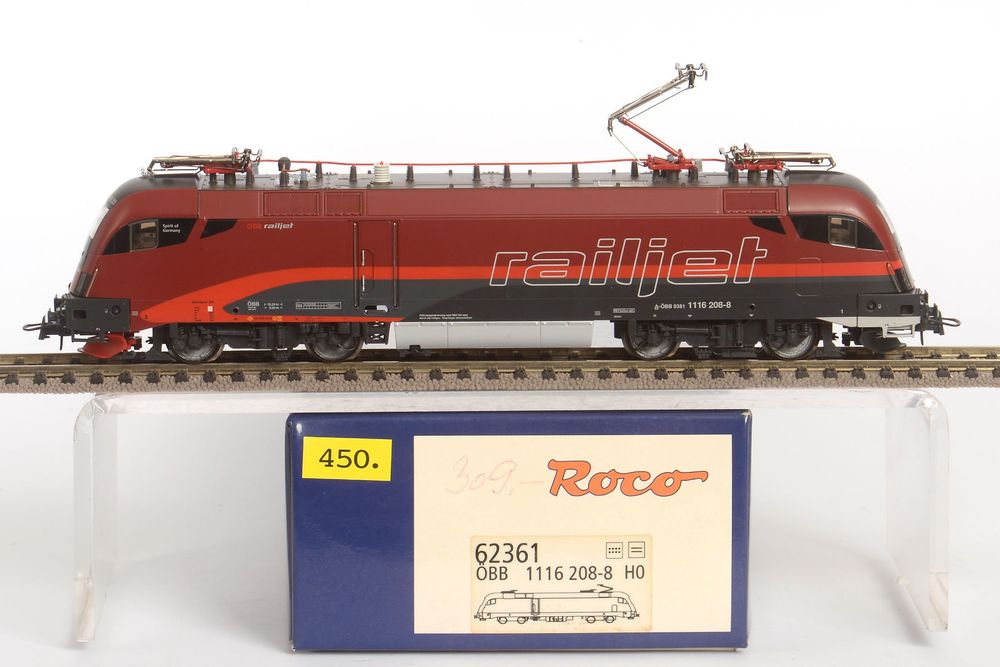 ROCO ÖBB Railjet 1116 208-8, H0, GS, OVP 62361 (Neu (gemäss ...