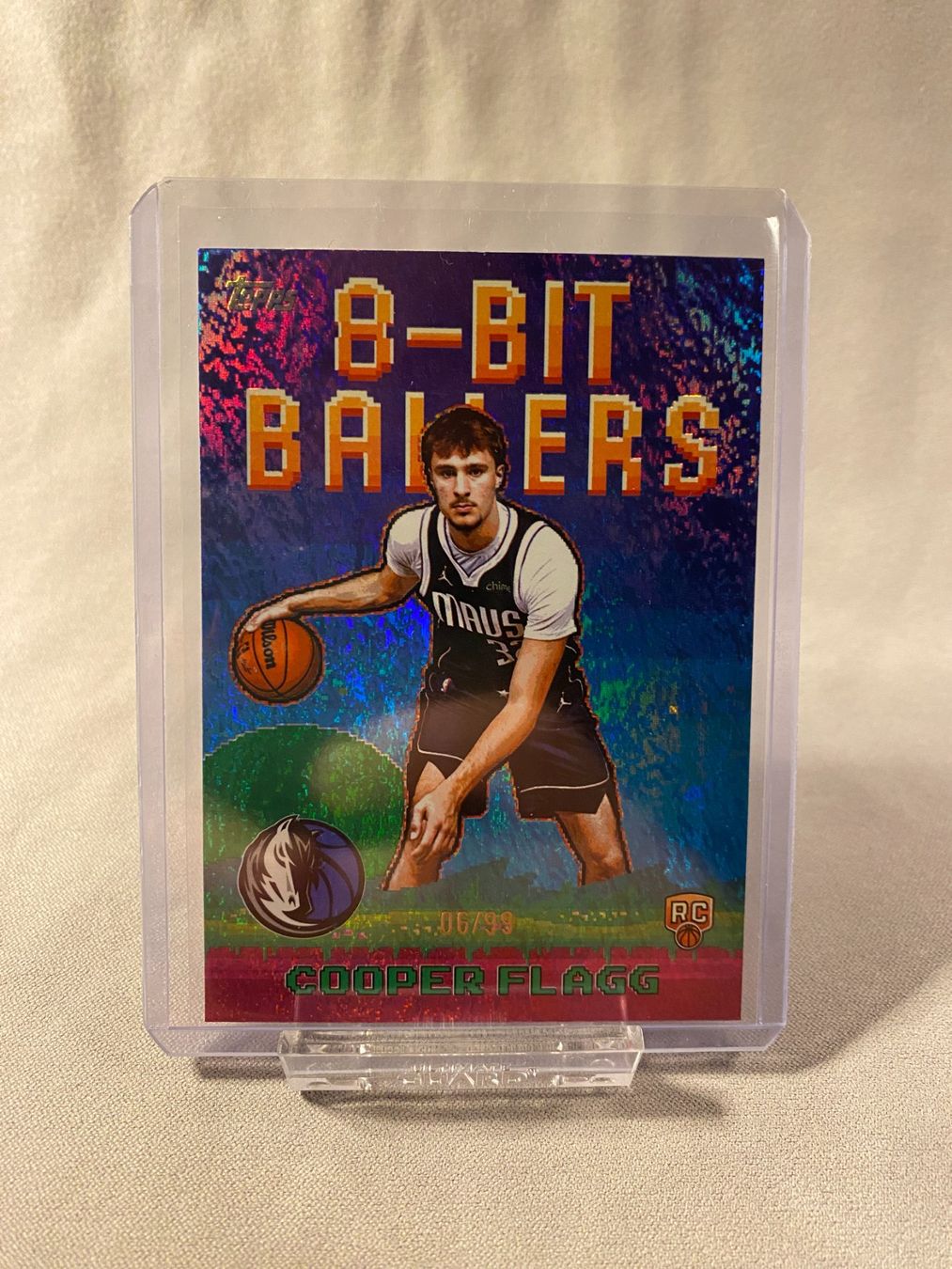 2025-26 Topps 8-Bit Ballers Cooper Flagg #8B-31 Holo /99 RC (Neu ...