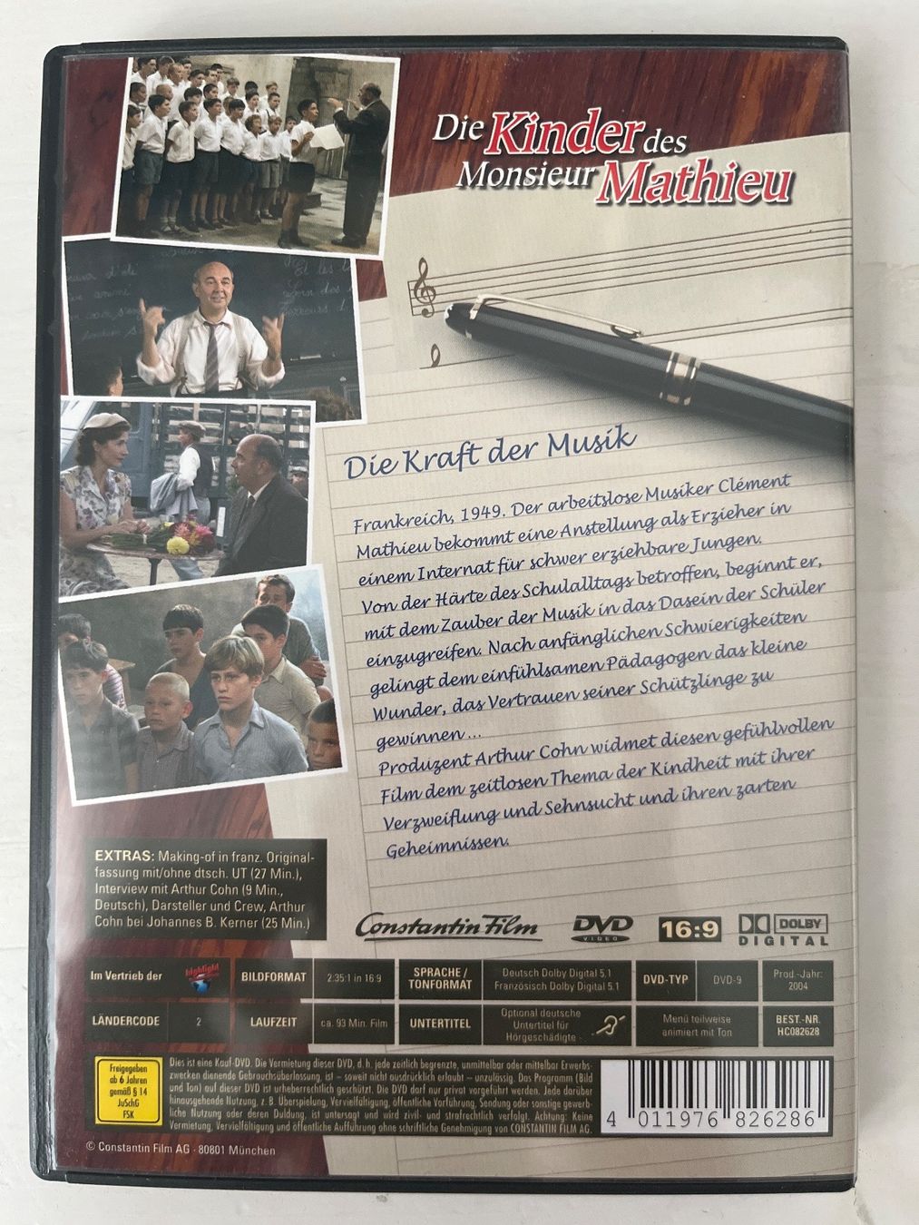 Die Kinder des Monsieur Mathieu (2004) DVD 📀 (Neu (gemäss Beschreibung ...