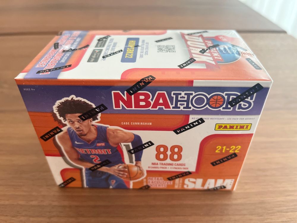 NBA 2021-22 Hoops Blaster Box 88 Karten (Gebraucht) in Worblaufen für ...