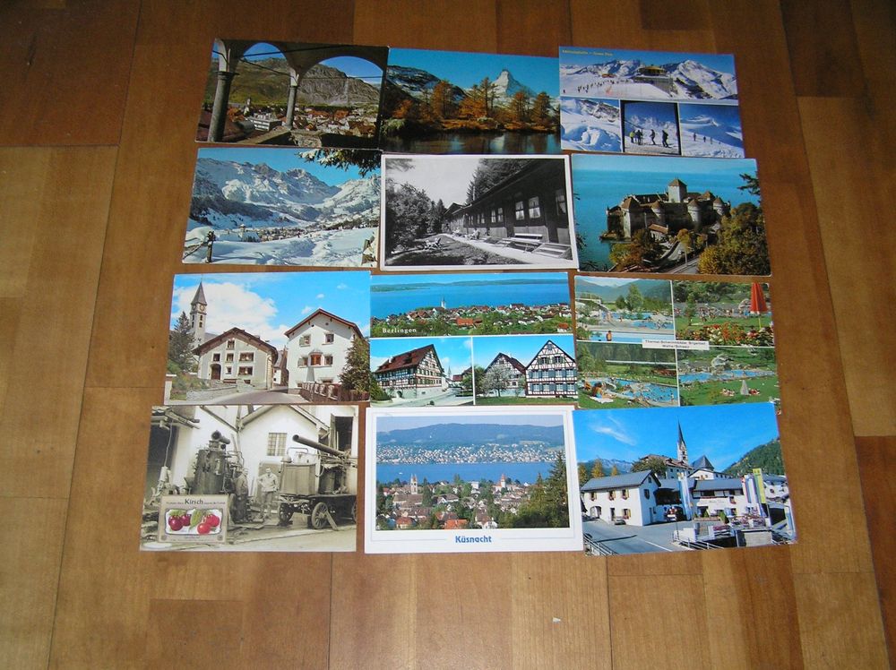 100 Karten Schweiz (Gebraucht) in Lumbrein für CHF 6 – mit Lieferung auf Ricardo kaufen