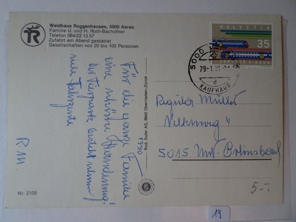 Waldhaus Roggenhausen bei Aarau (Gebraucht) in Schönenwerd für CHF 1 – mit Lieferung auf Ricardo ...