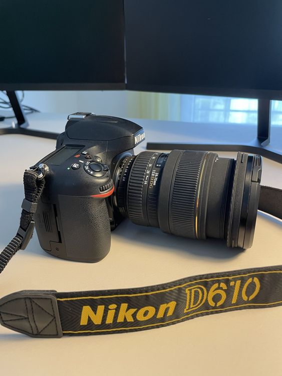Nikon D610 mit Sigma 24-70mm (Gebraucht) in Windisch für CHF 360 – mit Lieferung auf Ricardo kaufen