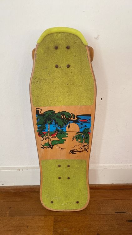 Retro Skateboard 80er Jahre Holz Surf Style (Gebraucht) in Hedingen für ...