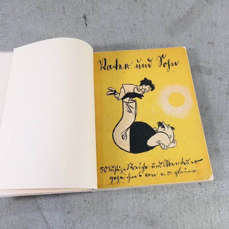 Comic-Album Vater und Sohn von Erich Ohser (e.o.plauen) 1935 (Gebraucht ...