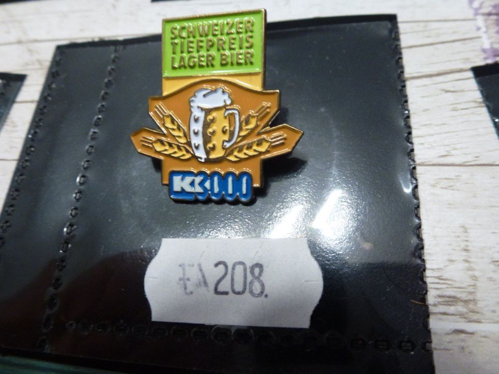 Pin Schweizer Tiefpreis Lager Bier | Kaufen auf Ricardo