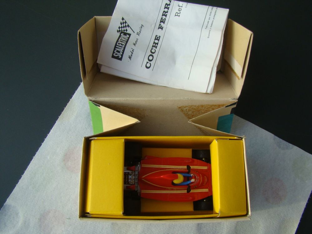 Scalextric Ferrari 312 B3 Regazzoni sehr selten mit Box rar (Gebraucht ...