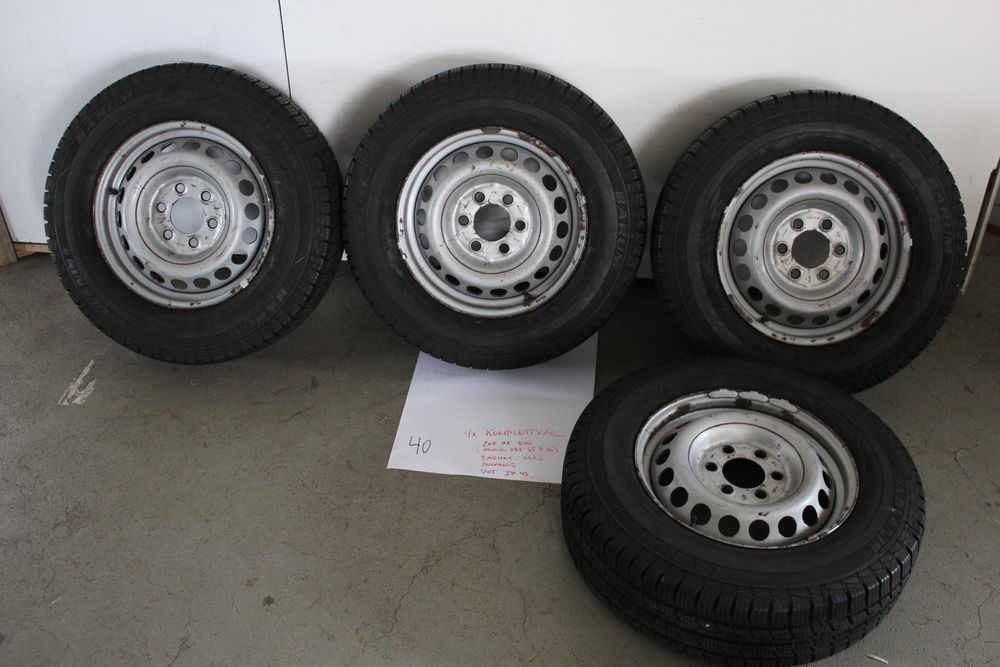 4 Kompletträder (205 75 R16 C) (40) passend Crafter Sprinter | Kaufen ...