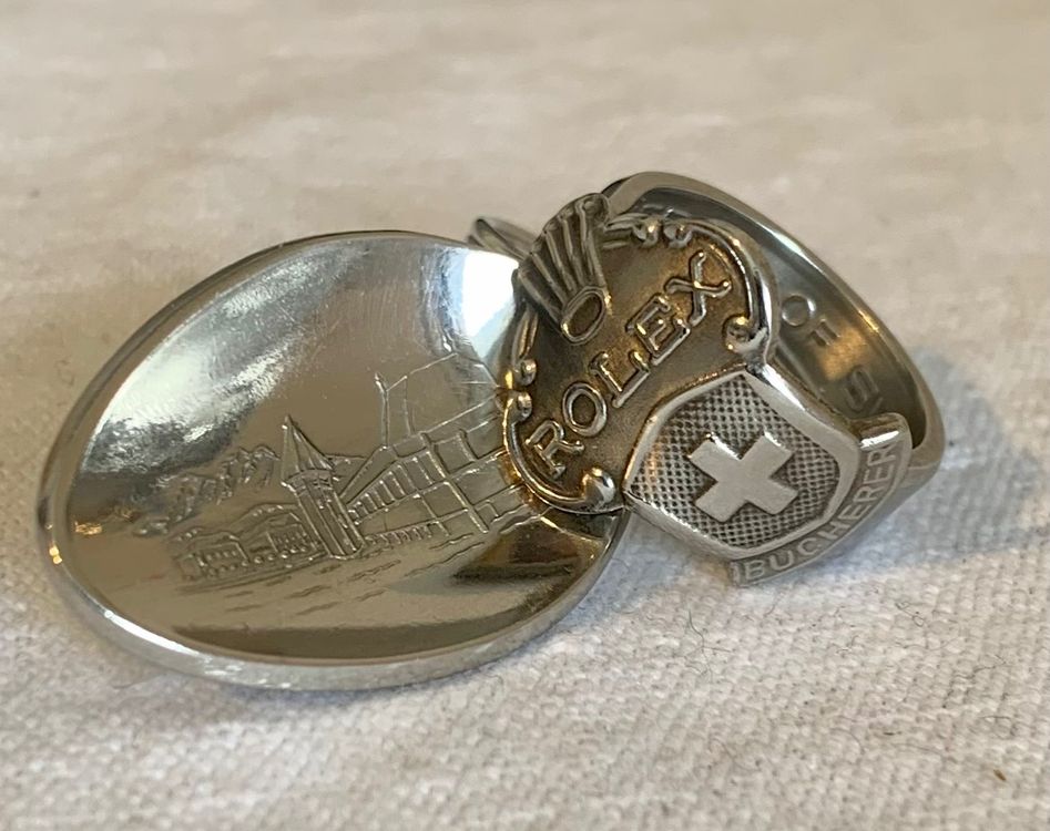 Finger-Ring aus Rolex Löffel (Neu (gemäss Beschreibung)) in Thun für ...