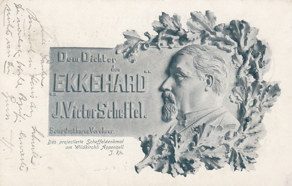 Wildkirchli AI - Scheffeldenkmal /Ekkehard J. Victor Scheff (Gebraucht ...