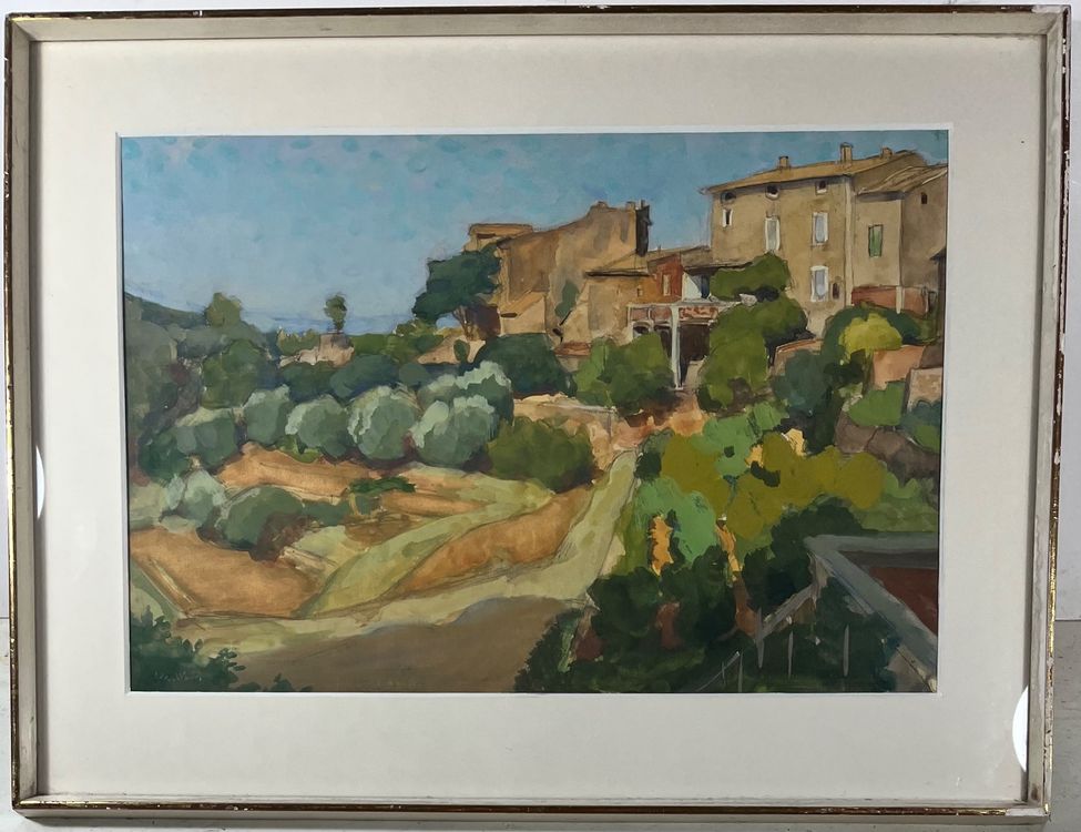 Oskar Weiss (1885-1965) Landschafts Aquarell (Gebraucht) in Root für CHF 39 – mit Lieferung auf ...