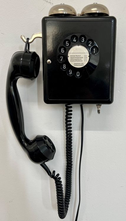 Original 50/60 Jahre Wandtelefon Wählscheiben Telefon | Kaufen auf Ricardo