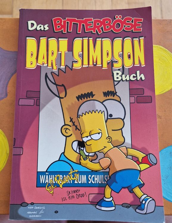 Das bitterböse Bart Simpson Buch, Rarität (Gebraucht) in Möhlin für CHF ...
