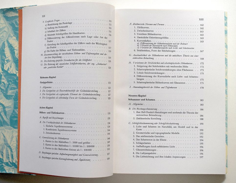 Eduard Imhof Kartographische Geländedarstellung Kartografie (Gebraucht ...