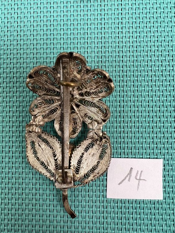 Trachtenschmuck versilbert Upcycling-Projekt?! (Gebraucht) in Kirchberg BE für CHF 5 – mit ...