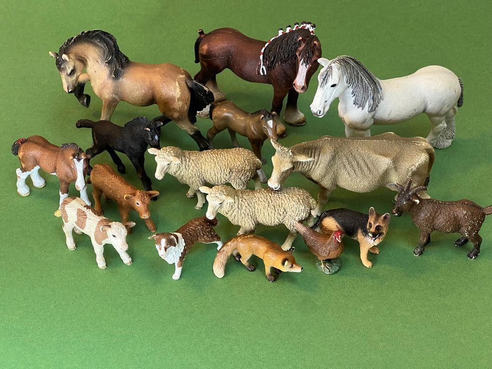 16 Schleich Tiere Bauernhof | Kaufen auf Ricardo