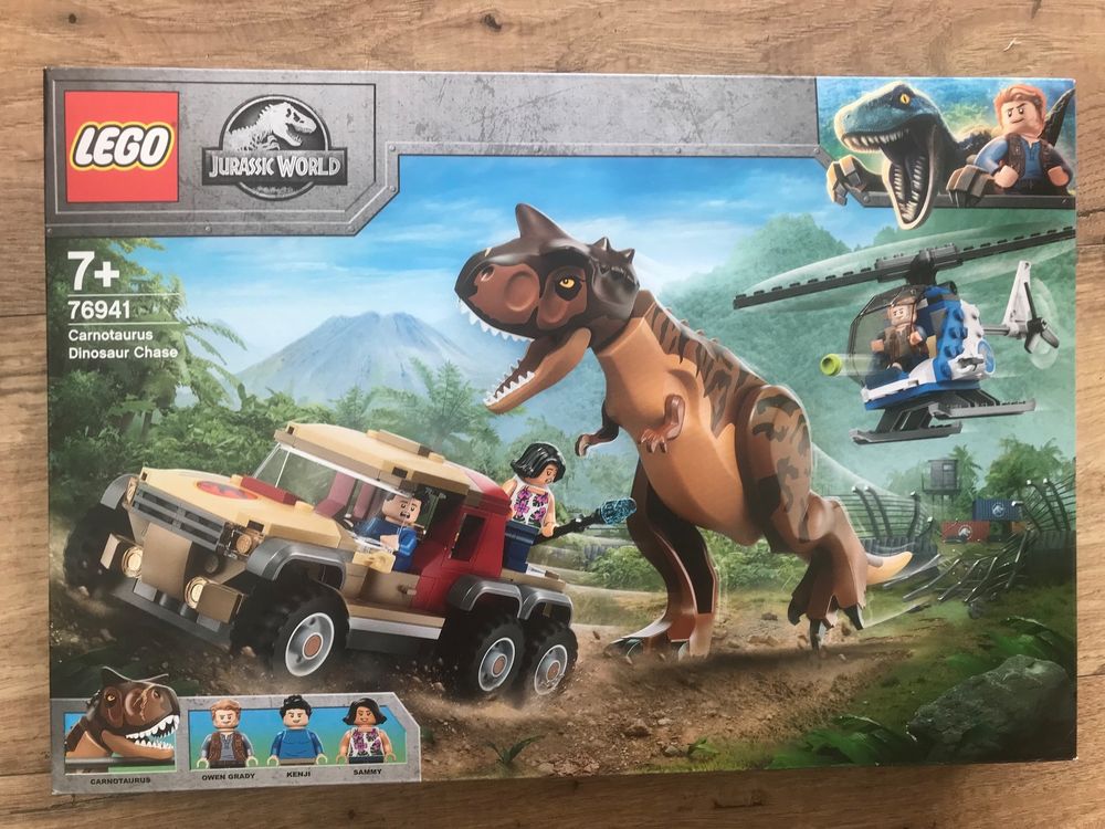 LEGO JURASSIC WORD 76941 CARNOTAURUS DINOSAUR CHASE | Kaufen auf Ricardo