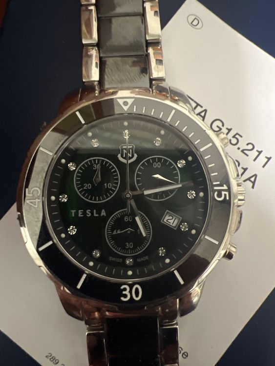 TESLA CHRONOGRAPH 40 mm Quarz (Gebraucht) in Pfeffingen für CHF 39 ...