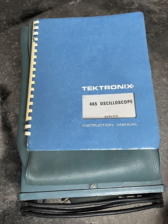 Tektronix Oszilloskop 465 defekt ,mit Manual (Defekt) in Breitenbach ...