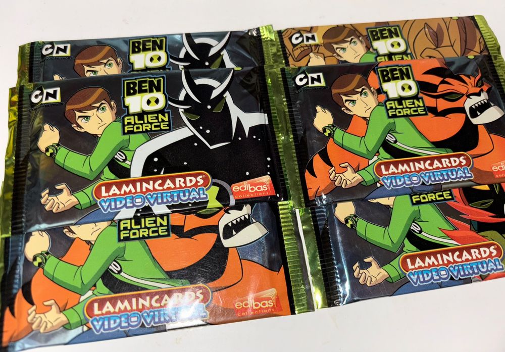 6 Packs - Ben 10 Alien Force, cartoon network (Neuf avec emballage d ...