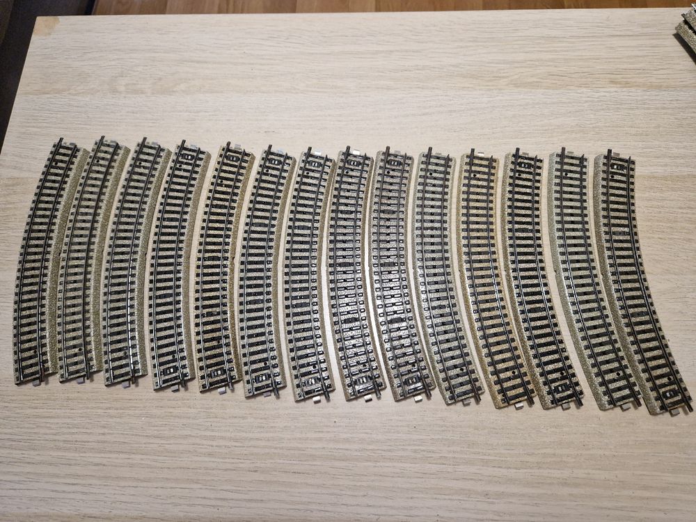 Märklin 14 x 5200 Gebogenes gleis M H0 | Kaufen auf Ricardo