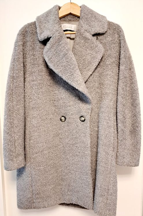 Mantel von Intrend by MAX MARA, Alpaka-Wolle, grau, 38 / M-L (Neu ...