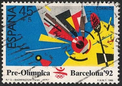 1988 Pre-Olympic Badminton - Olympia Barcelona 1992 Spanien | Kaufen ...