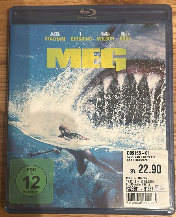 MEG BLU-RAY | Kaufen auf Ricardo