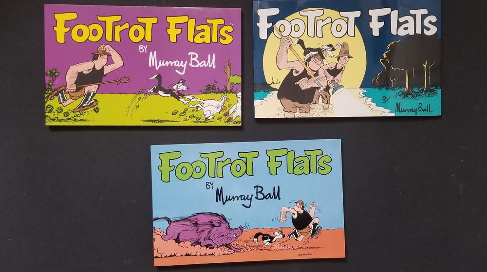 Footrot Flats Band 1-3, Neuseeland Comic, Murray Ball 1990 | Kaufen auf ...