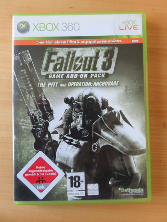 XBOX 360 Fallout 3 Game Add-on Pack | Kaufen auf Ricardo