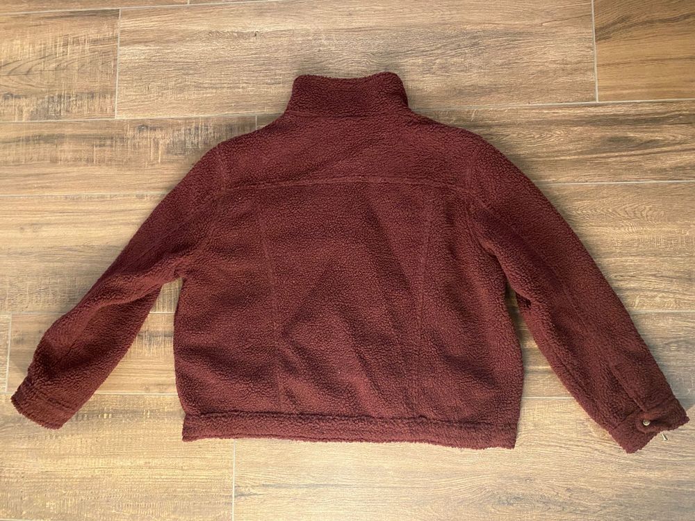 Brave Soul Teddyjacke dunkelrot Gr. 50 (Gebraucht) in Pratteln für CHF ...