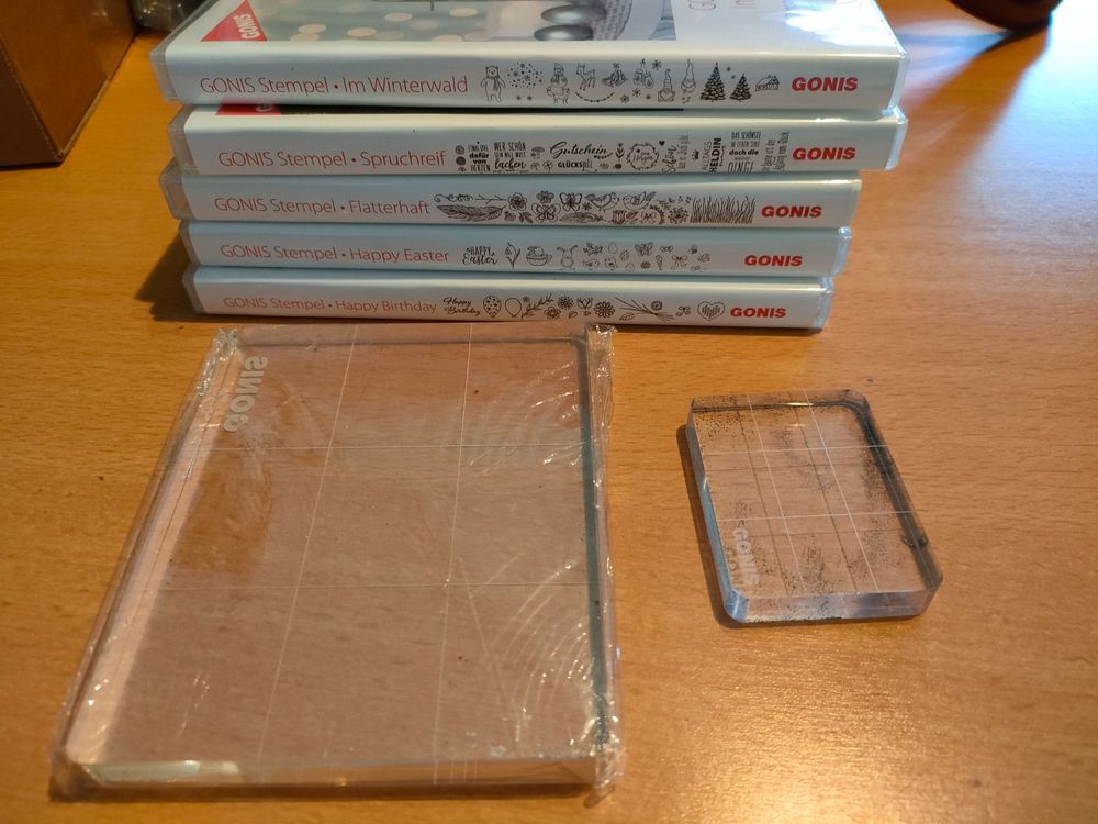 GONIS Stempelset 7teilig | Kaufen auf Ricardo