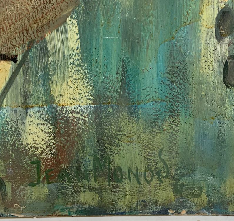 Jean Monod (XX) Gemälde Mann mit Geige (Gebraucht) in Root für CHF 40 ...