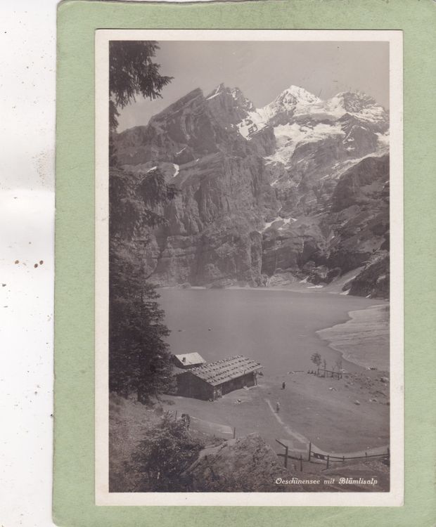 Oeschinensee mit Blümlisalp 1931 | Kaufen auf Ricardo
