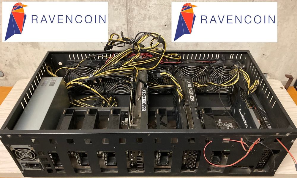 Ravencoin Miner 1x RTX 3070 ti / 2x RTX 3060 ti / 5x A2000 (Gebraucht ...
