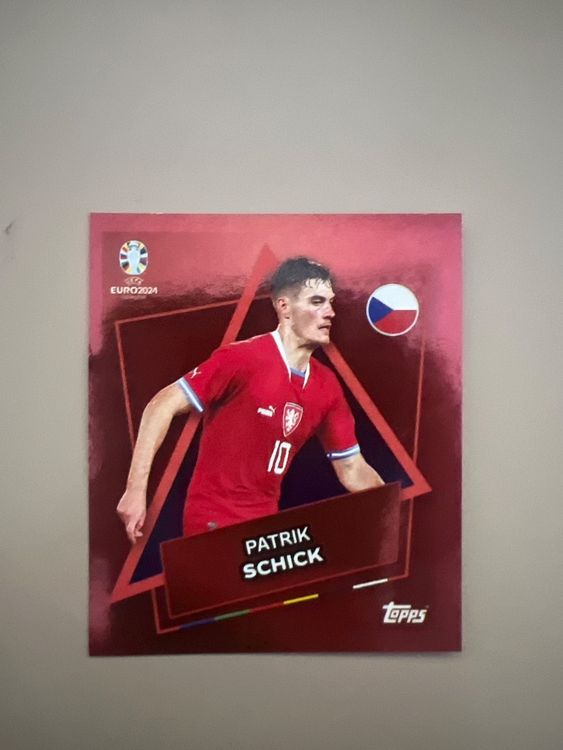 Topps Euro 2024 Germany Patrick Schick CZE SP (Neu (gemäss Beschreibung ...