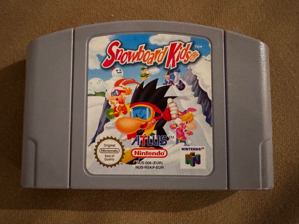 Snowboard Kids N64 Spiel + Anleitung + OVP Top Zustand | Kaufen auf Ricardo