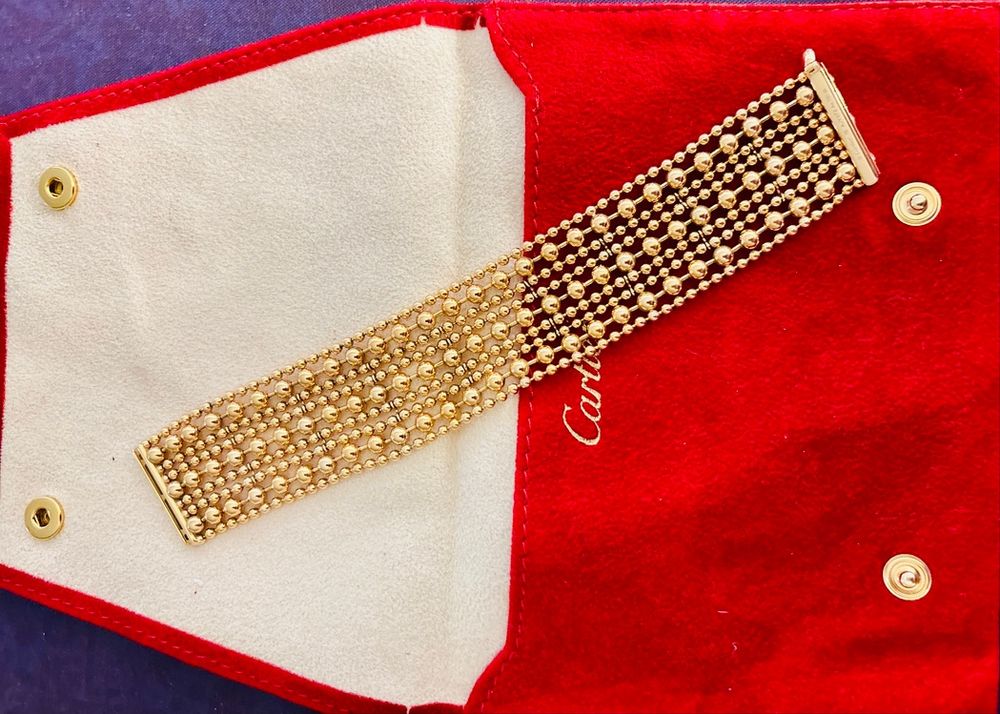 CARTIER NEU 18 kt GOLD BRACELET - NOUVELLE VAGUE KOLLEKTION (Neu und ...