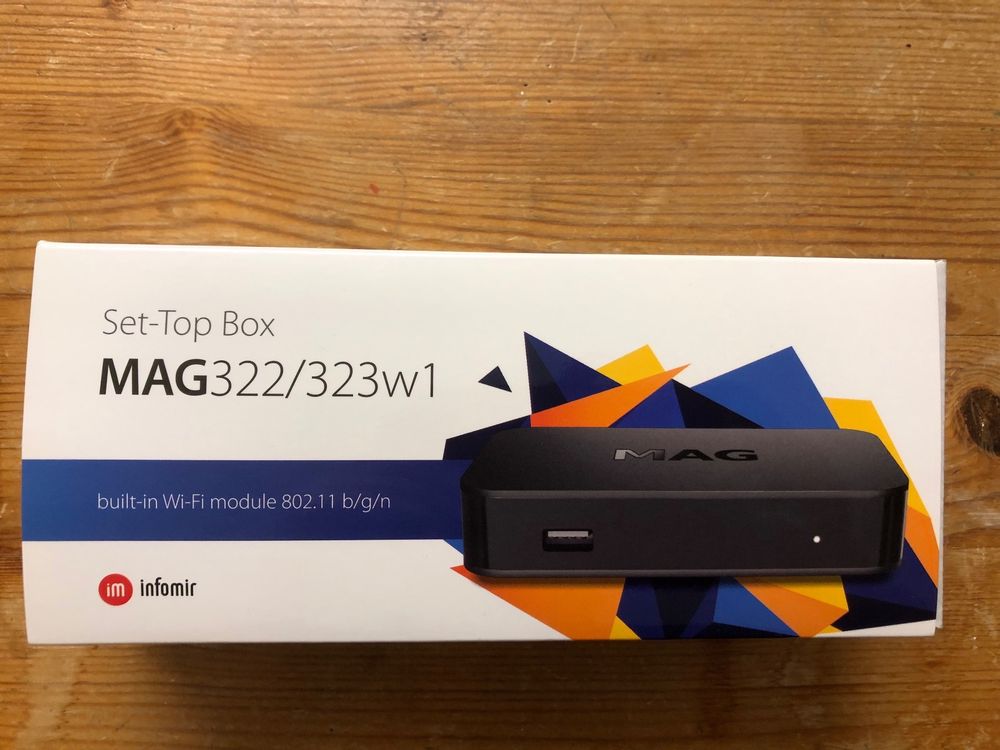Set-Top Box MAG322/323w1 | Kaufen auf Ricardo