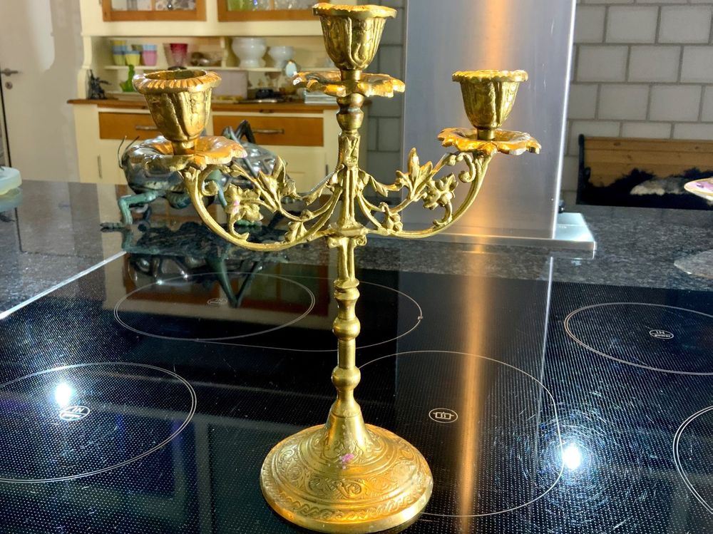 JUGENDSTIL KERZENLEUCHTER BRONZE FRANCE (Gebraucht) in Biglen für CHF 26 – mit Lieferung auf ...