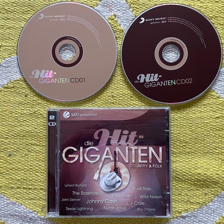 DIE HIT GIGANTEN-2CD 42COUNTRY+FOLK SONGS | Kaufen auf Ricardo