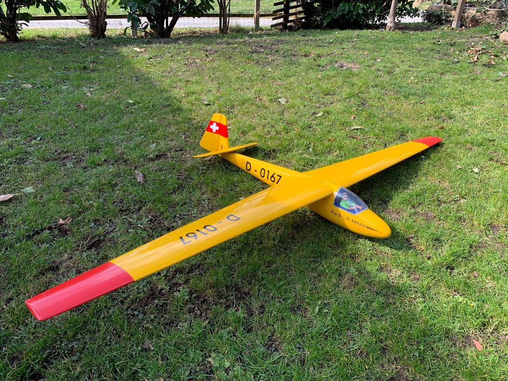 Valenta Ka 6 CR Voll-GFK 2m Semi-Scale Segler (Gebraucht) in Wolfhalden ...